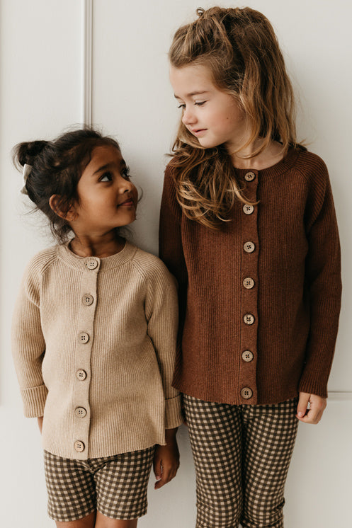Samantha Cardigan - Caramel Marle – Jamie Kay Wholesale