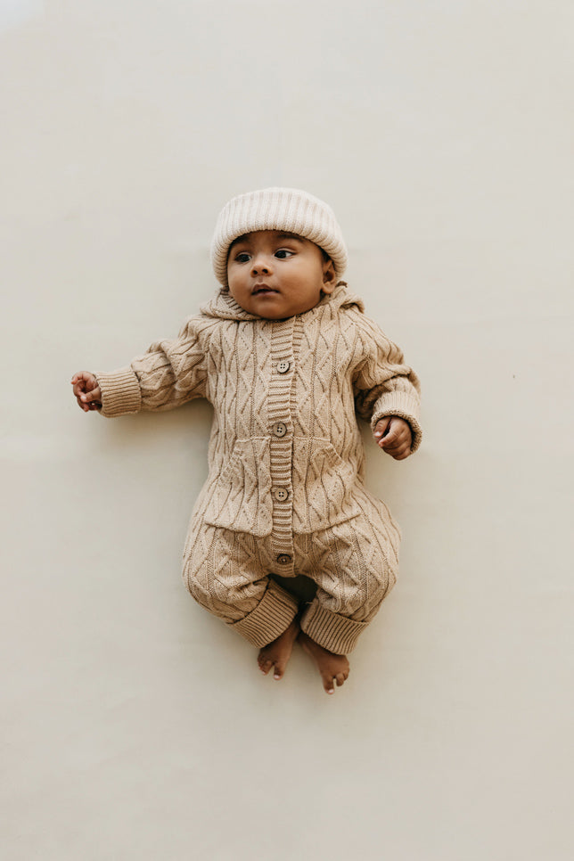 Benjamin Onepiece - Caramel Marle – Jamie Kay Wholesale