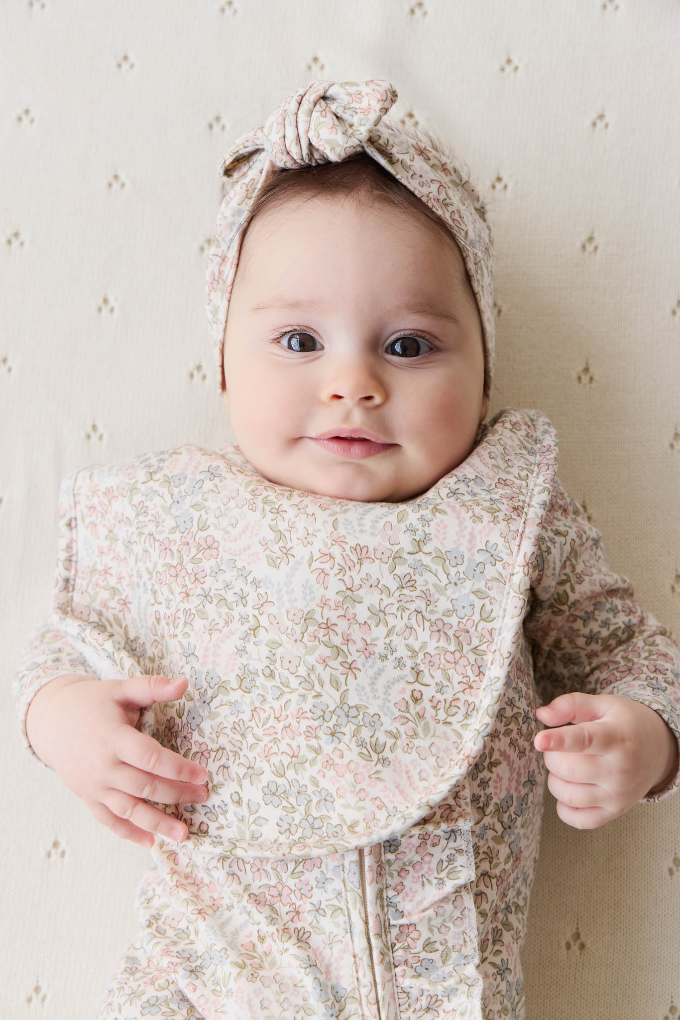 Organic Cotton Bib - April Glacier – Jamie Kay Wholesale