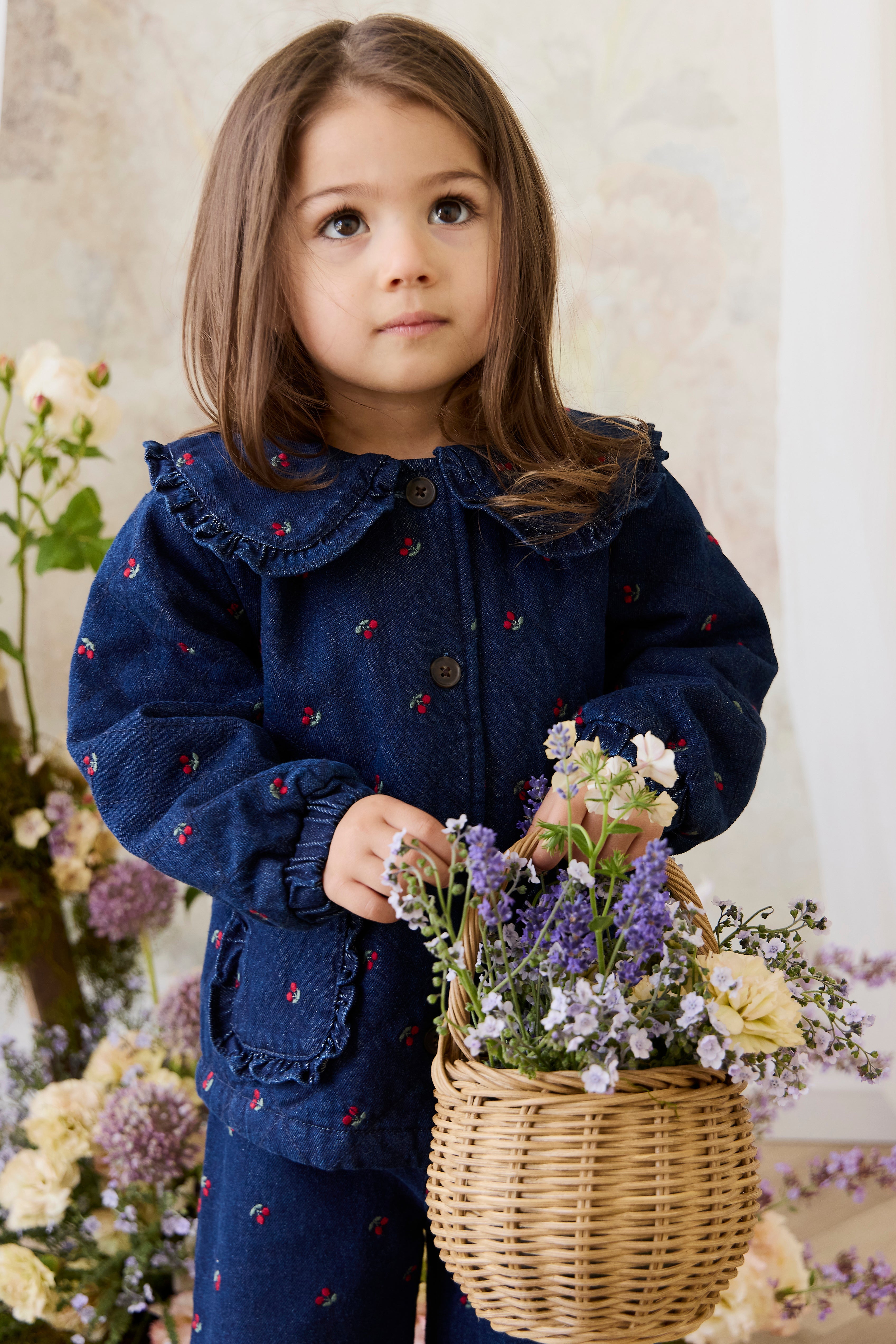 Amandine Jacket - Cerise Denim – Jamie Kay Wholesale