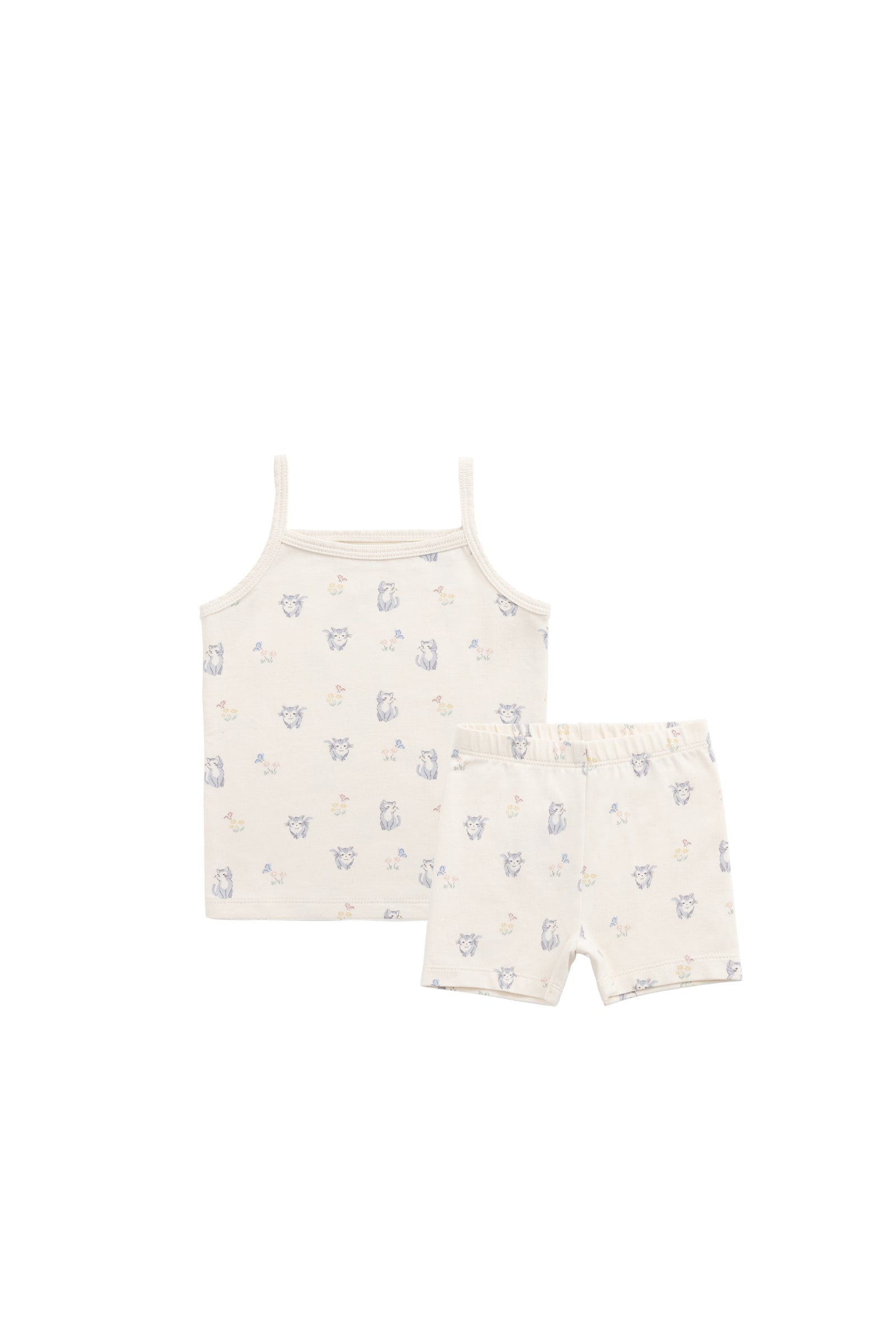 Organic Cotton Jude Singlet Pyjama Set - Charlies Butterflies – Jamie ...