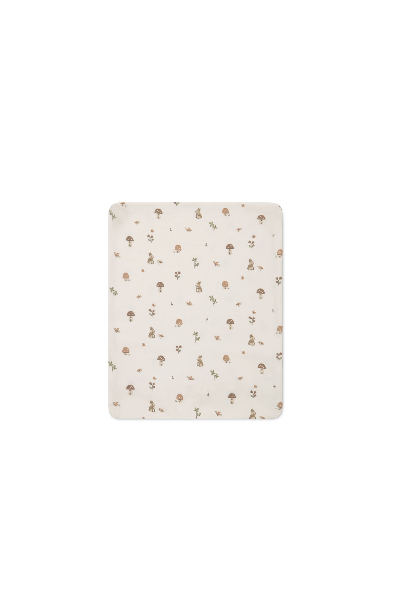 Organic Cotton Cot Sheet - Foraging Friends – Jamie Kay Wholesale