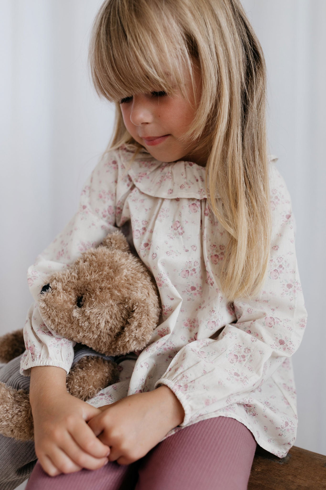 Organic Cotton Long Sleeve Top - Sofia Floral – Jamie Kay Wholesale