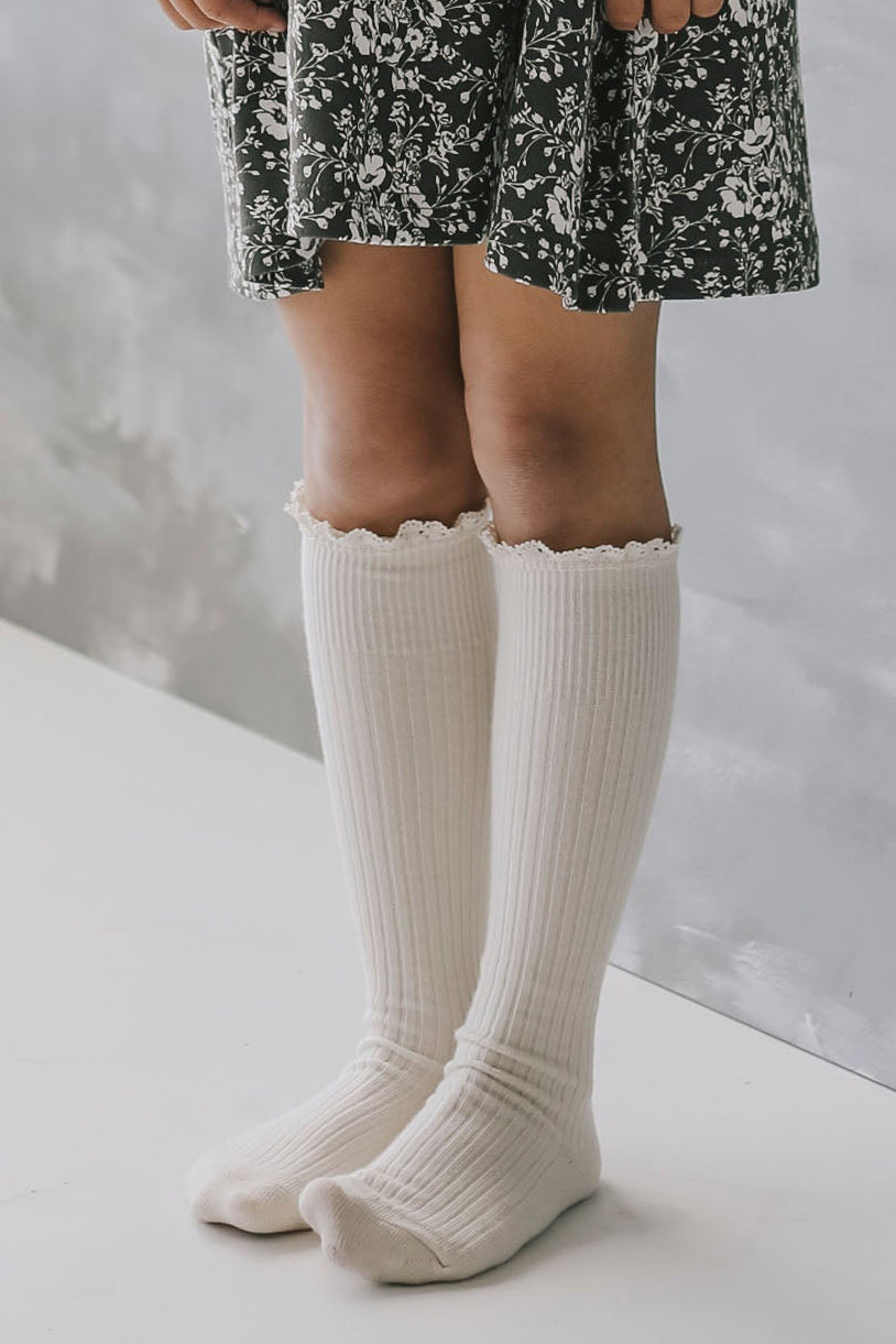 Frill Sock - Milk – Jamie Kay Wholesale