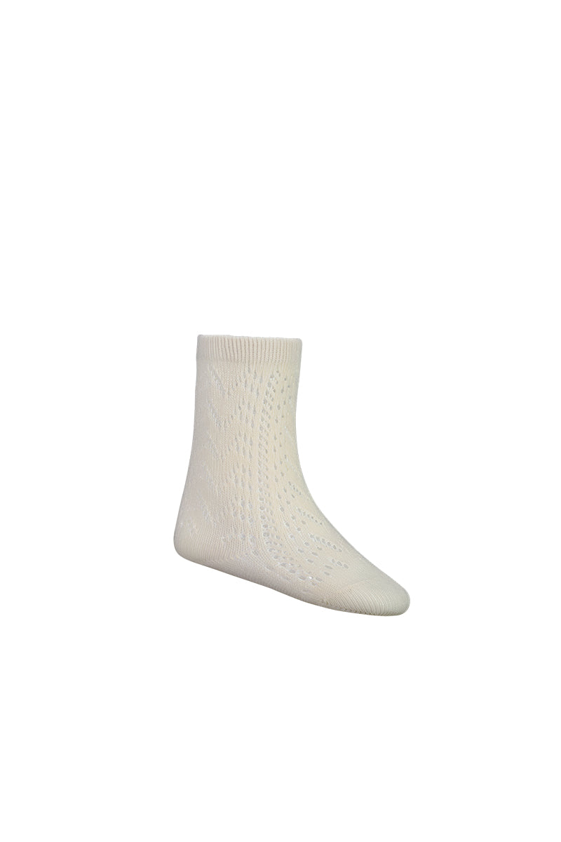 Cable Weave Knee High Sock - Milk – Jamie Kay Wholesale