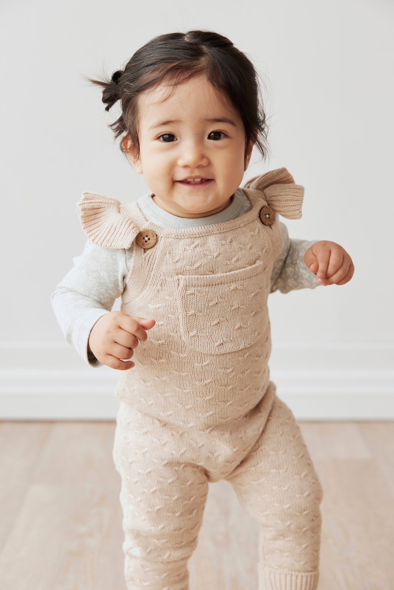 Mia Knitted Onepiece - Oatmeal Marle – Jamie Kay Wholesale
