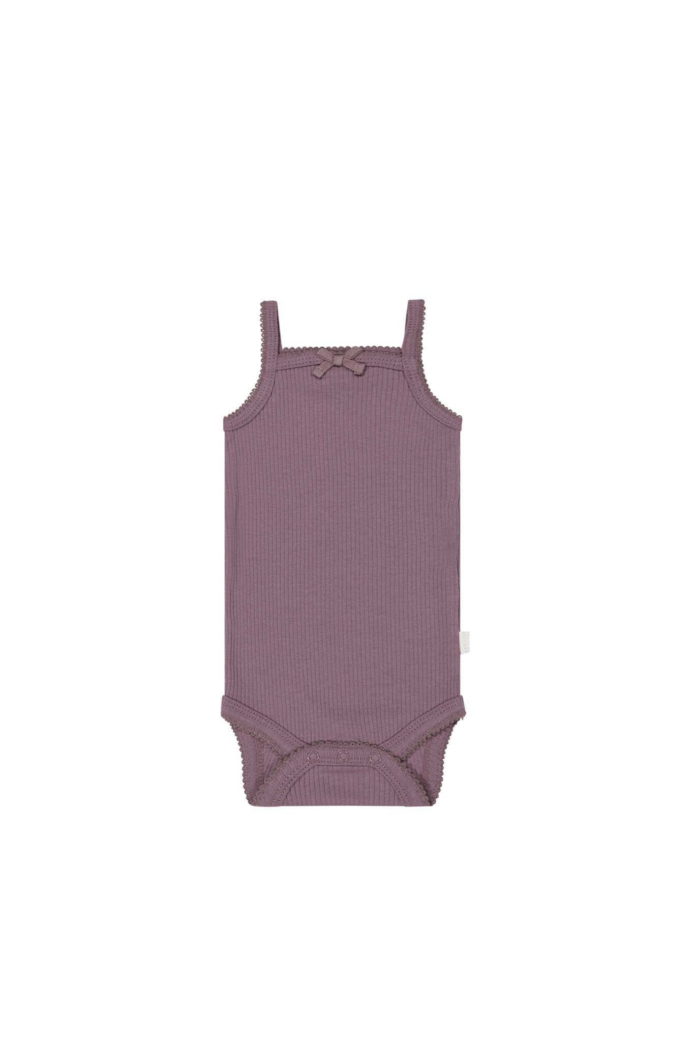 Organic Cotton Modal Singlet Bodysuit - Twilight – Jamie Kay Wholesale