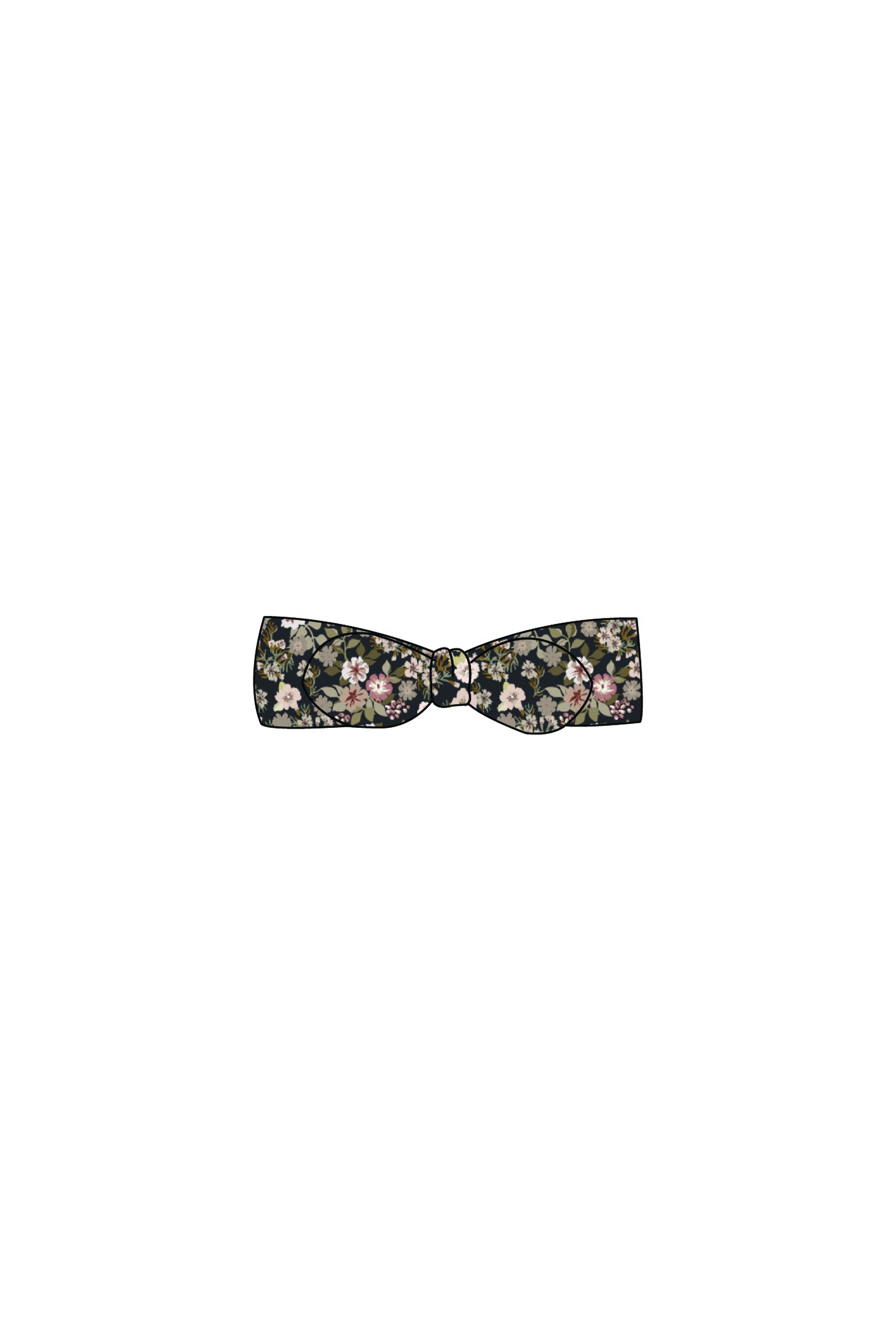 Organic Cotton Headband - Luca Floral – Jamie Kay Wholesale